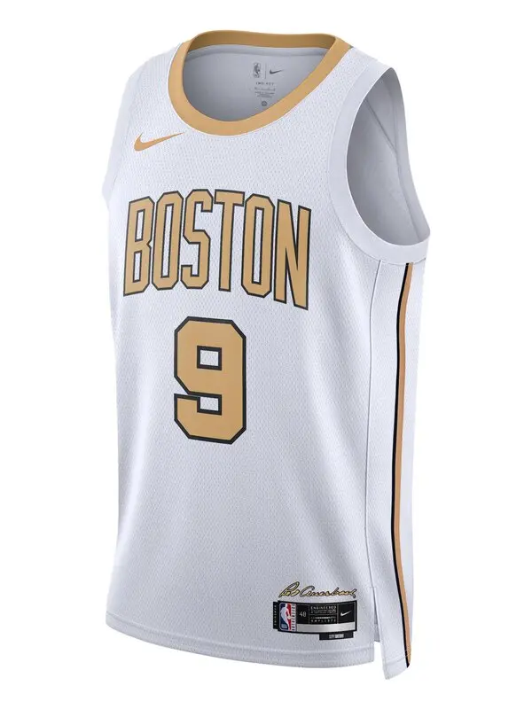 Nike Derrick Boston Celtics City Edition Nba Swingman Jersey - White