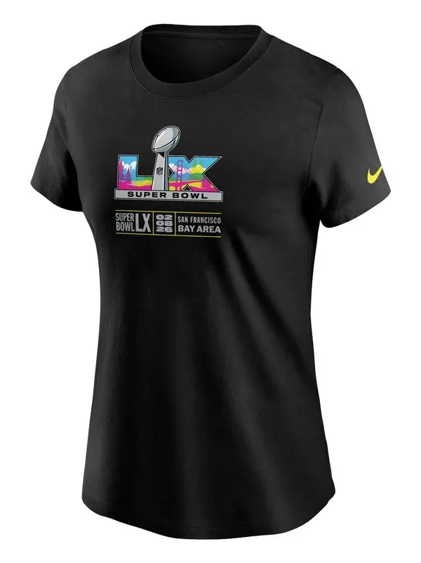 Nike Super Bowl Lx Nfl T-shirt - Black