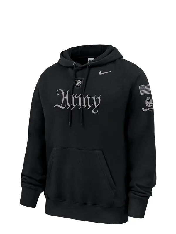 Nike Army Rivalry Club College Pullover Hoodie - Black