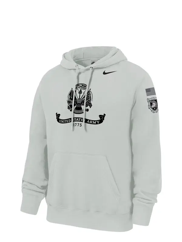 Nike Army Rivalry Club College Pullover Hoodie - Grey
