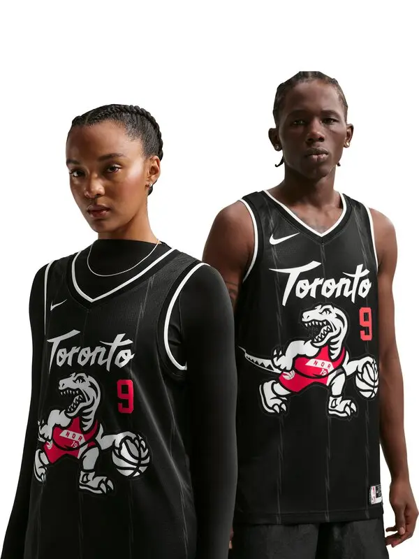 Nike Toronto Raptors City Edition Nba Swingman Jersey - Black