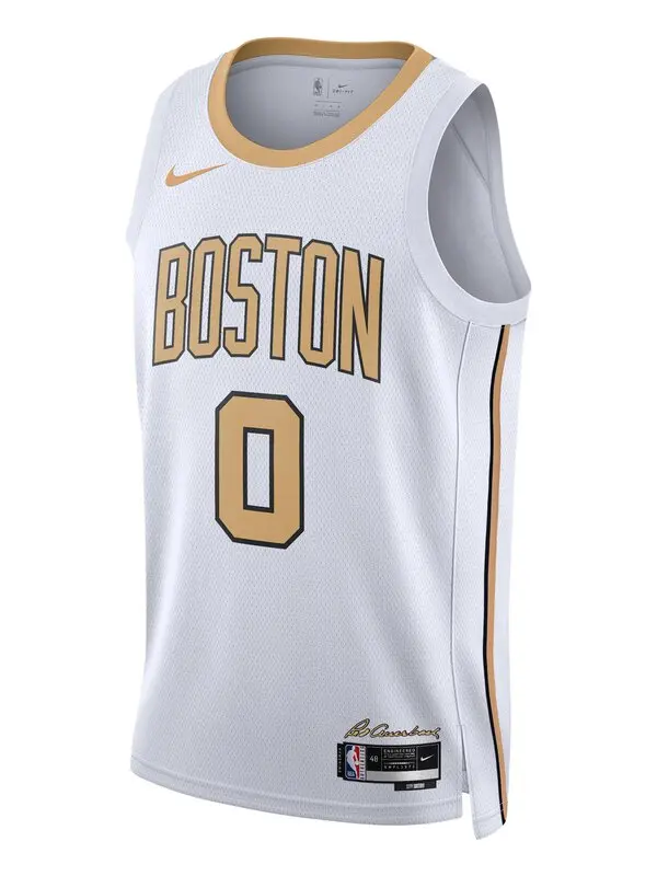 Nike Jayson Tatum Boston Celtics City Edition Nba Swingman Jersey - White