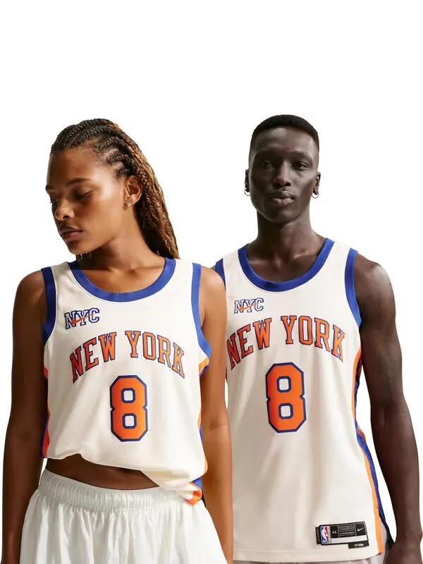 Nike Og Anunoby New York Knicks City Edition Nba Swingman Jersey - Brown
