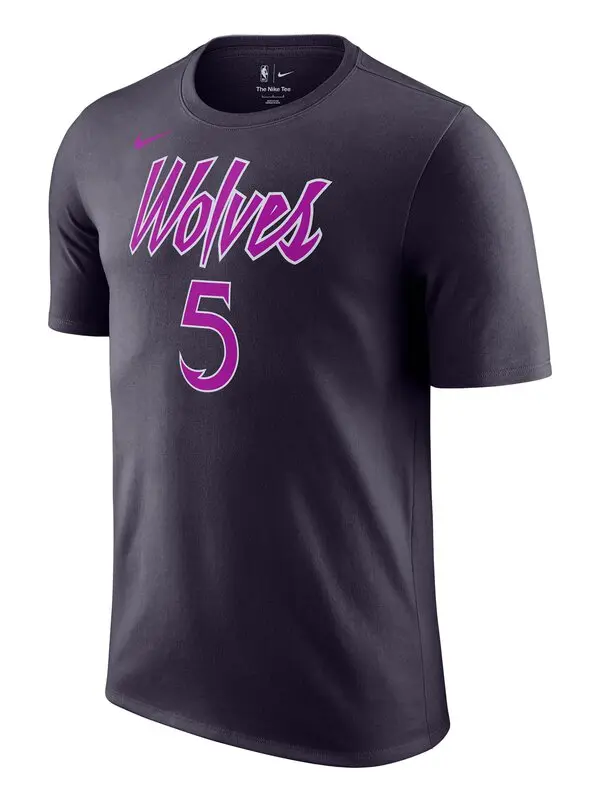 Nike Minnesota Timberwolves Essentials City Edition Nba T-shirt - Purple