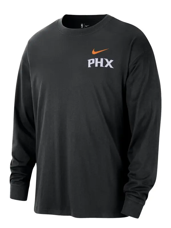 Nike Phoenix Suns Essential City Edition Nba Long-sleeve T-shirt - Black