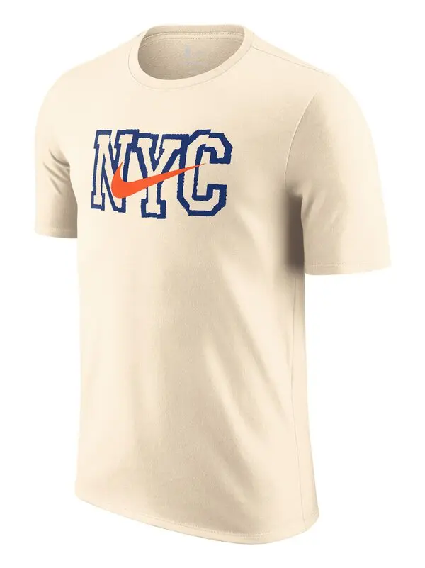 Nike New York Knicks Essential City Edition Nba T-shirt - Brown