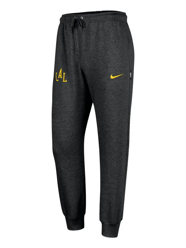 Nike Los Angeles Lakers City Edition Nba Club Fleece Jogger Pantsin | Hq5479-010 - Black