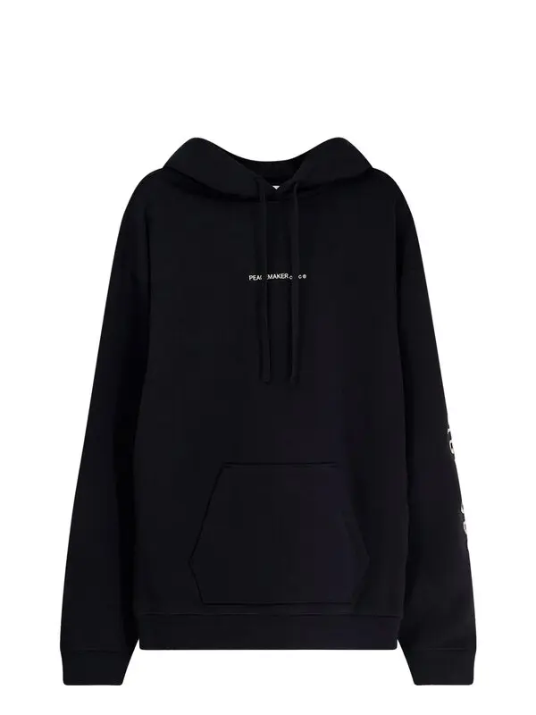OAMC PEACEMAKER Cotton Fleece Hoodie - Black