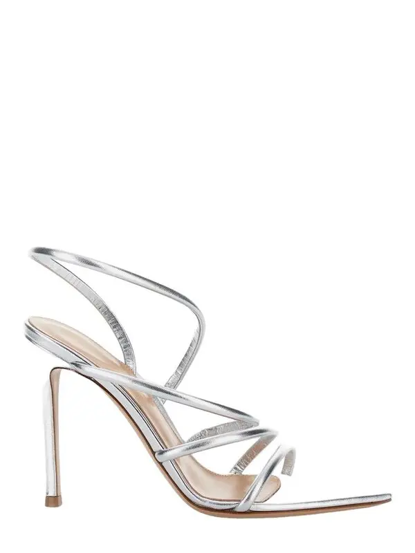 GIANVITO ROSSI Ettie Sandal - Silver