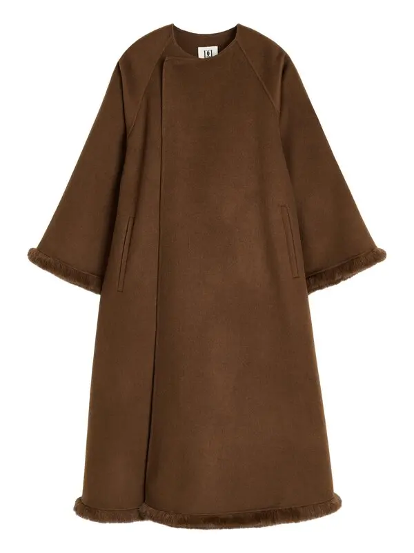 BY MALENE BIRGER Dalimas Wool Coat - Carafe