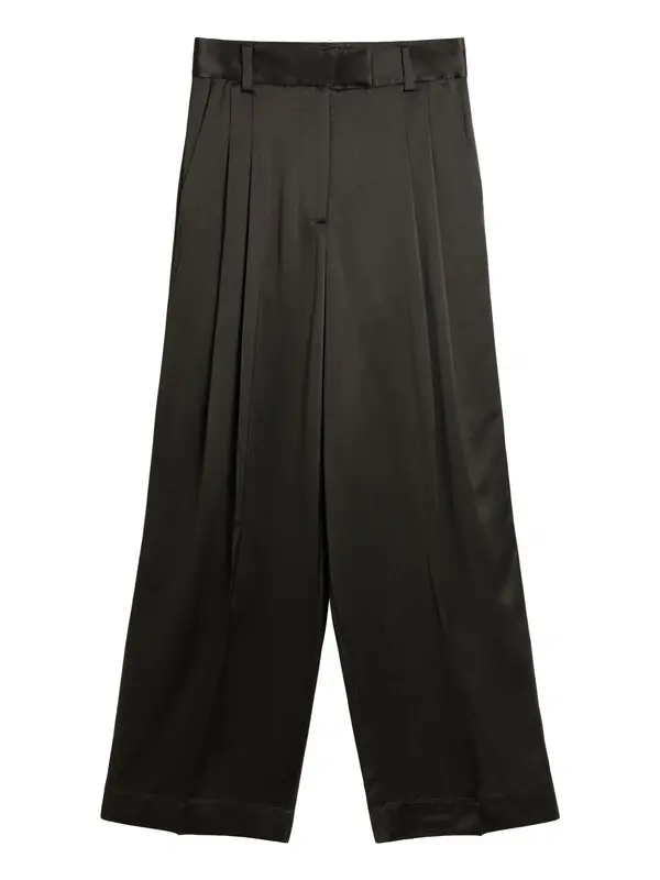 BY MALENE BIRGER Cymbaria High-waist Trousers - Black