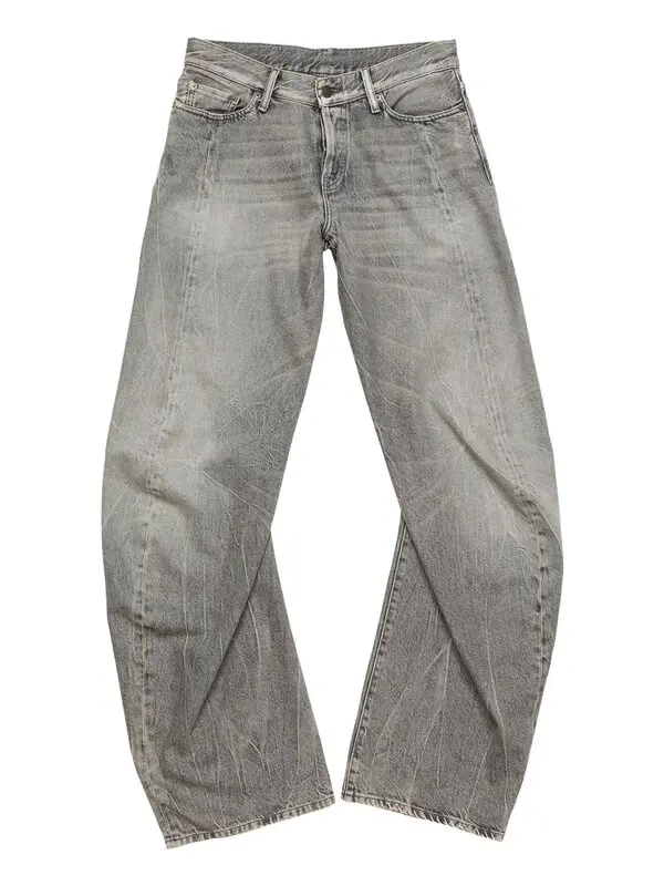 Acne Studios 2006f Relaxed Fit Jeans - Washed Black