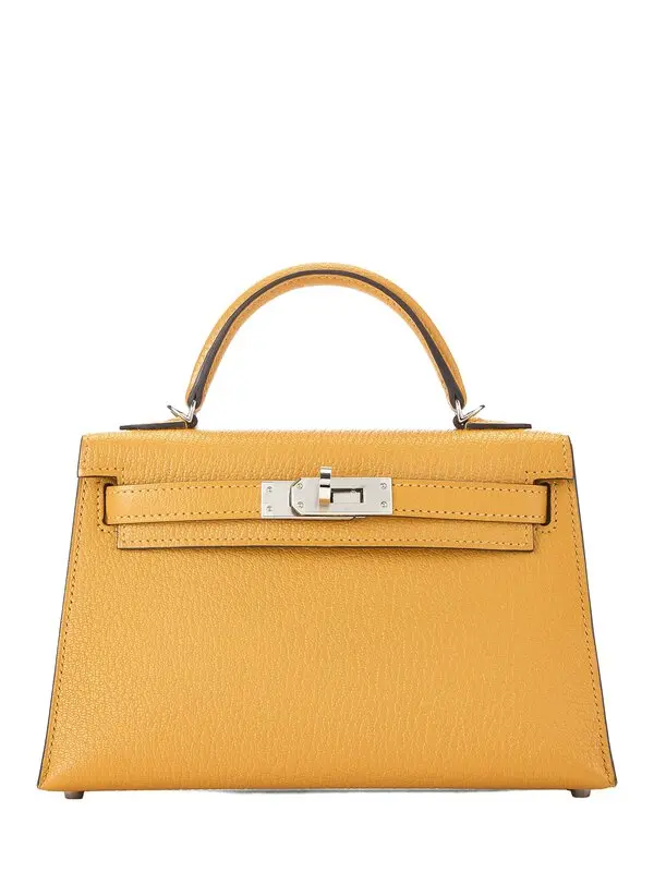 Hermès Chevre Kelly Sellier 20 Nm - Yellow