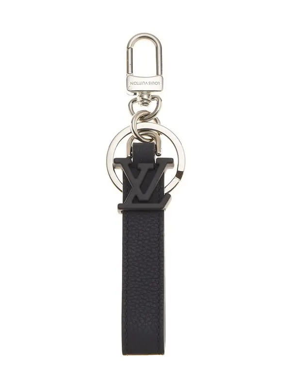 LOUIS VUITTON Leather Aerogram Dragonne Bag Charm - Navy