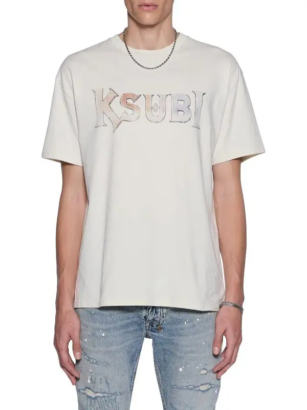 Ksubi Death Snake Biggie Graphic T-shirt - White