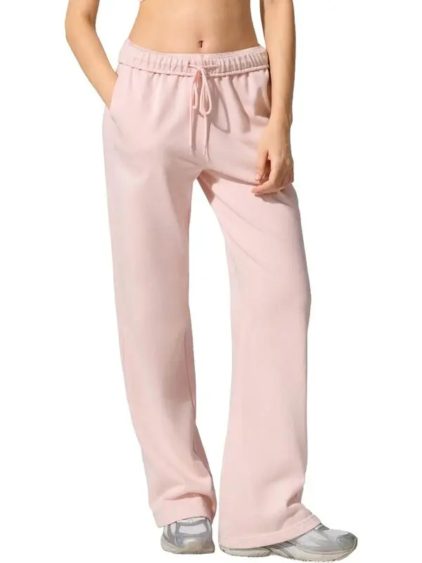 Lilysilk Seamflow Stride Sweatpants - Blush-pink
