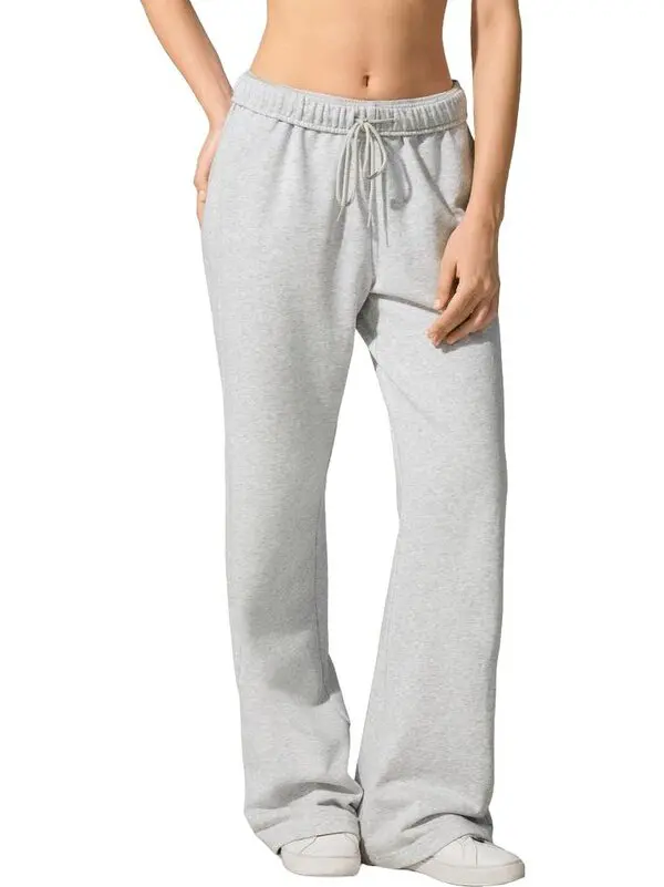 Lilysilk Seamflow Stride Sweatpants - Heather-grey