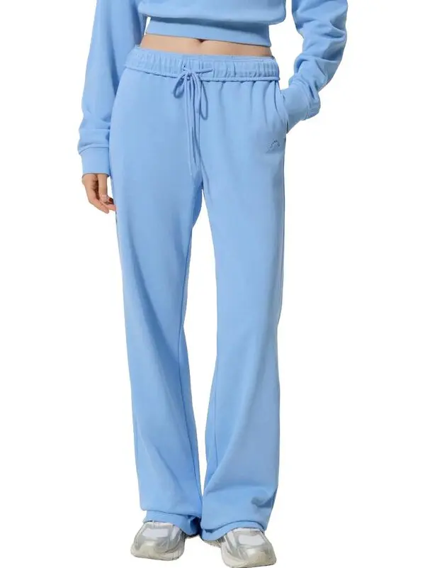 Lilysilk Seamflow Stride Sweatpants - Lagoon Blue