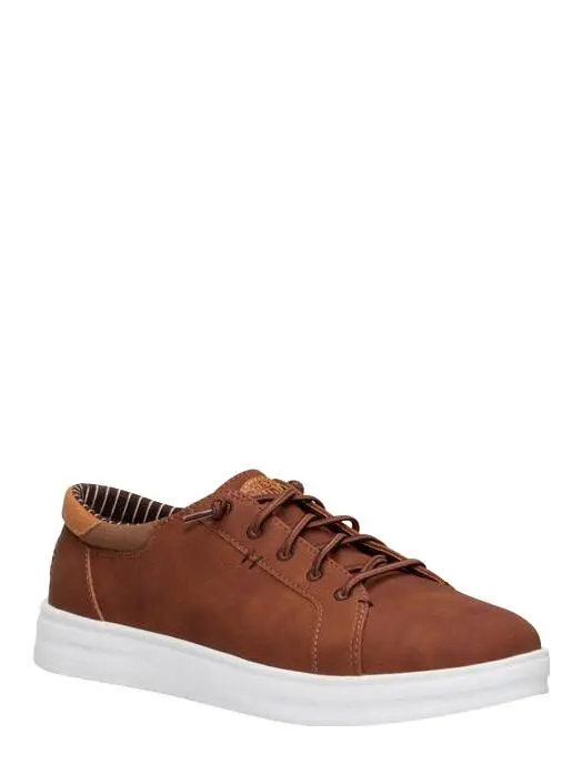 HEY DUDE Paul Pro Low Top Sneakers - Cognac