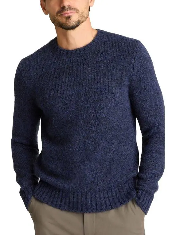 Bonobos Luxe Mohair & Wool Blend Crewneck Sweater - Moon Shadow Aw-e434