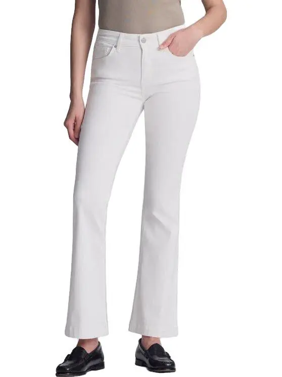 MAVI Sydney Mid-rise Flare Jeans - White Feather Blue