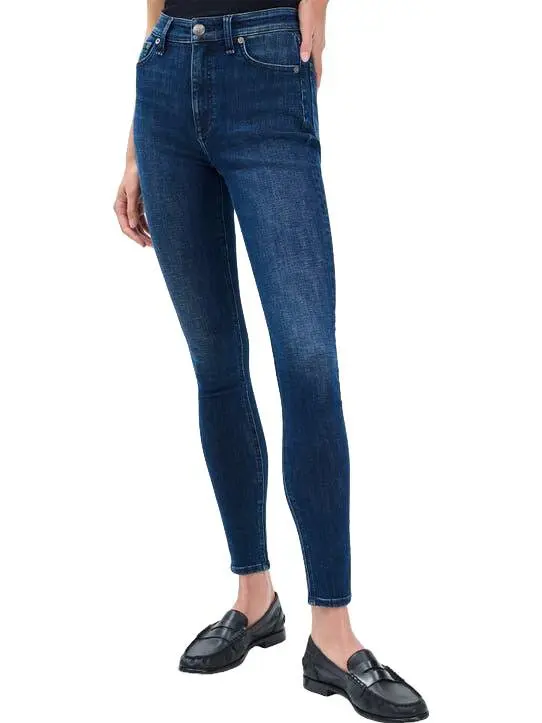 Rag & Bone Nina Flexi High-waist Skinny Jeans - Lulu