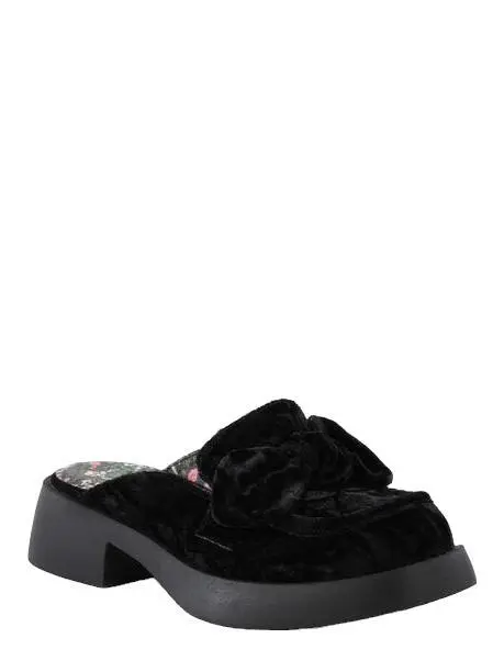 Bc Footwear Bow Mules - Black