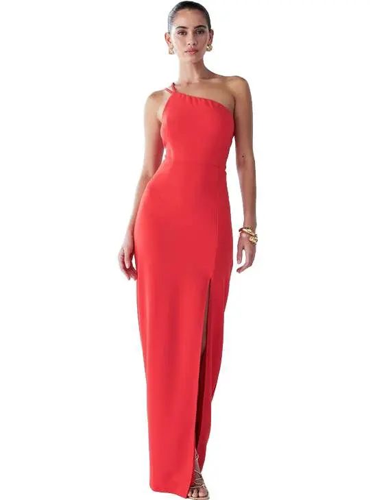 BWLDR Boston Maxi Dress - Coral