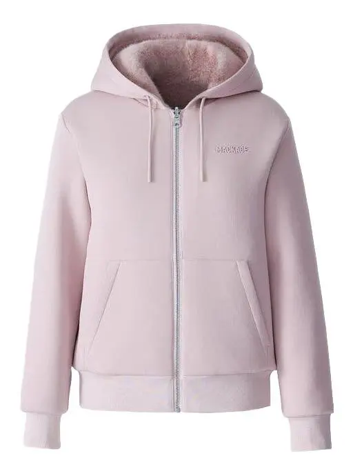Mackage Gwendal Reversible Hooded Jacket - Sepia Rose