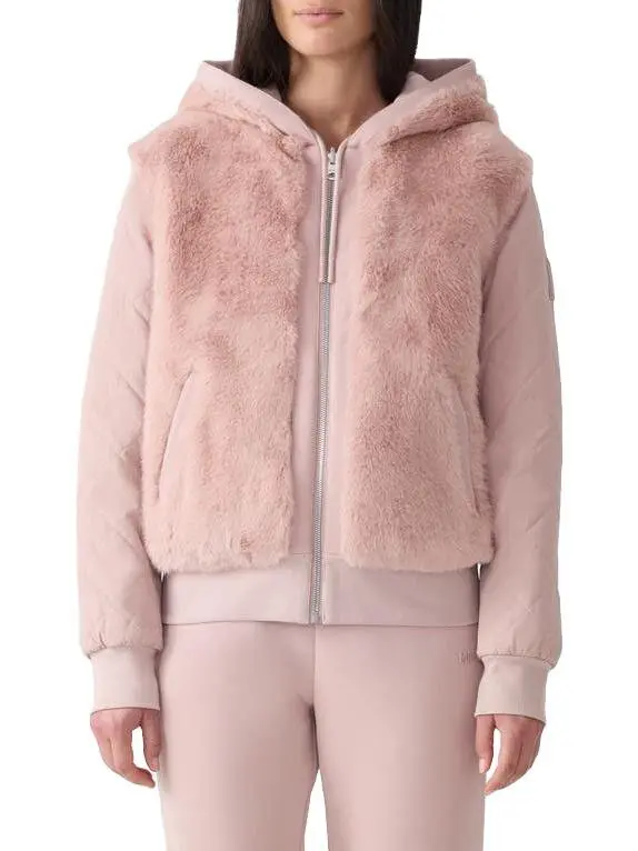 Mackage Gwendal Reversible Hooded Jacket - Sepia Rose