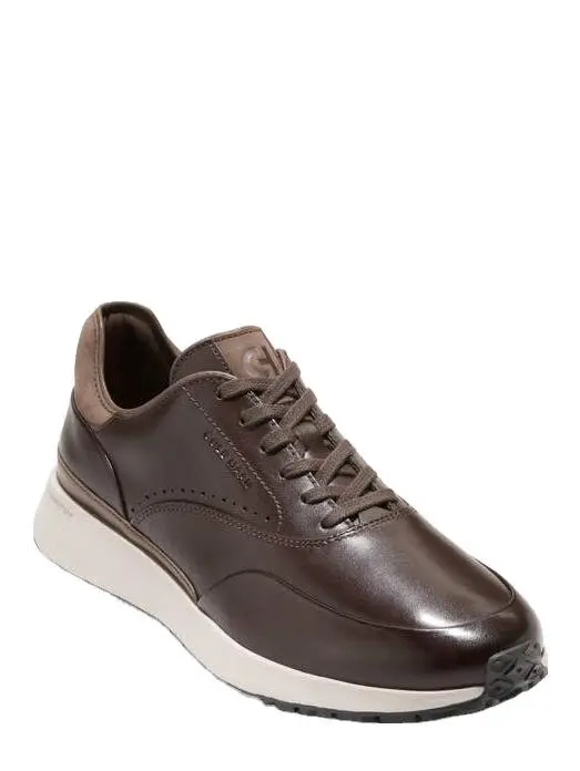 Cole Haan Lewis Grandpro Luxe Sneaker - Dark Chocolate/truffle Nubuck