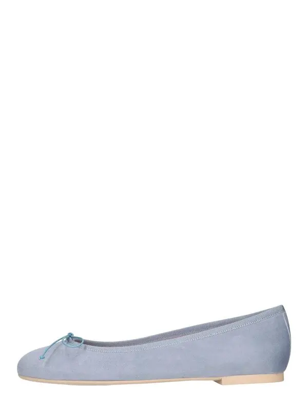 Pretty Ballerinas Round Toe Ballet Flat - Light Blue