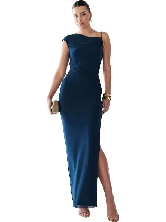 BWLDR Chelsea Maxi Dress - Navy Blue