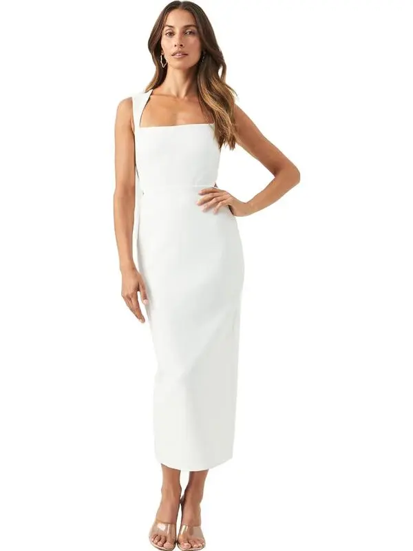 BWLDR Riri Maxi Dress - White