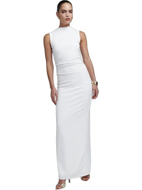 BWLDR Lana Maxi Dress - White