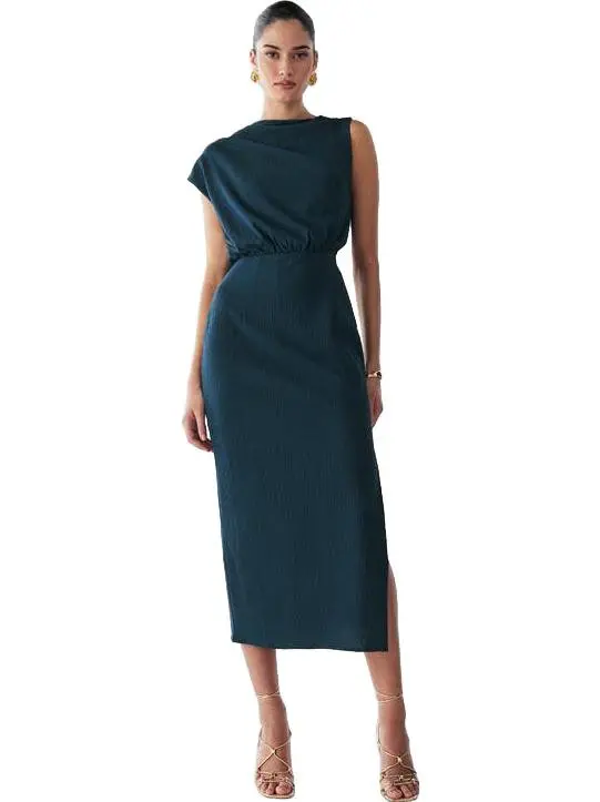 BWLDR Alias Midi Dress - Teal