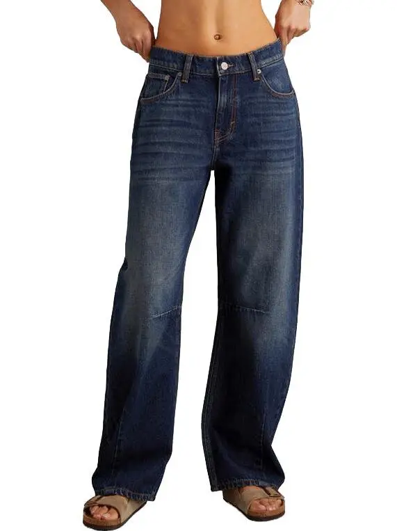 Lucky Brand Low Rise Barrel Jeans - Off Grid Wash