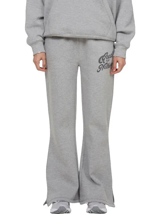 GOOD FOR NOTHING Funk Relaxed Flared Jogger - Grey