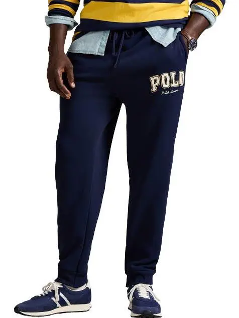 Polo Ralph Lauren Big & Tall Logo Fleece Jogger Pants - Cruise Navy