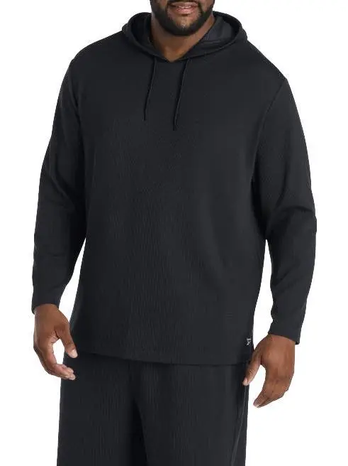 REEBOK Performance Textured Hoodie - Black