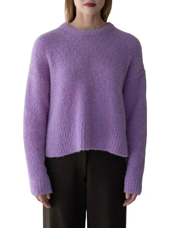 SSKEIN Belle Bouclé Pullover - Iris