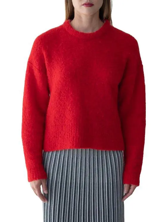 SSKEIN Belle Bouclé Pullover - Scarlett
