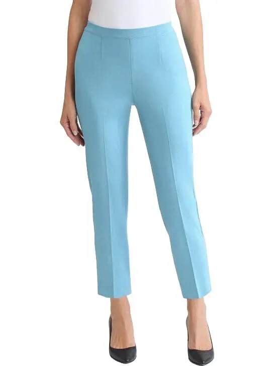 Ming Wang Straight-leg Knit Pants - Serene