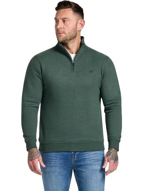 RAGING BULL Classic Quarter Zip Sweatshirt - Forest