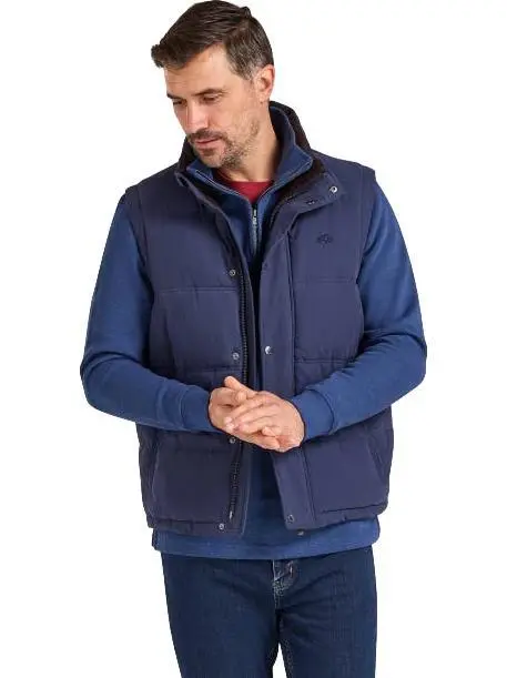 RAGING BULL Classic Padded Gilet - Navy