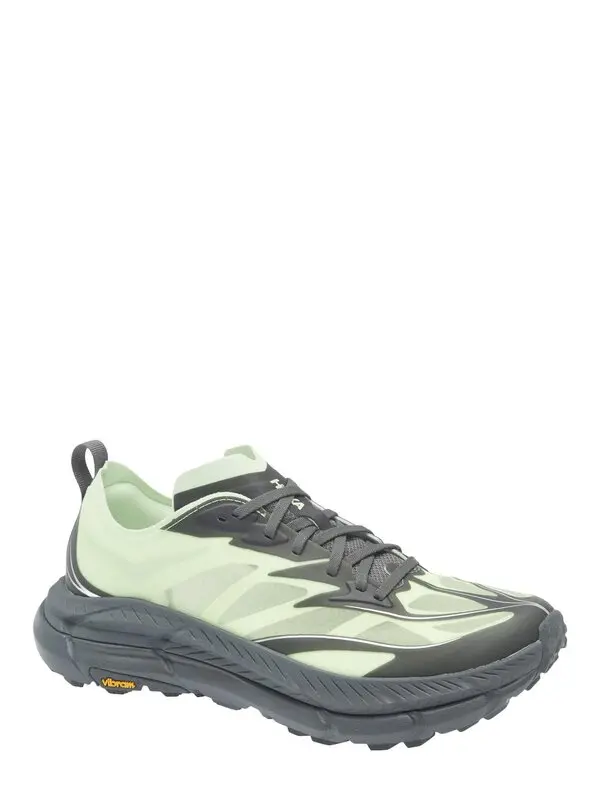 Hoka Mafate Speed 4 Lite Trail Sneaker - Luna Moth/cosmic Grey