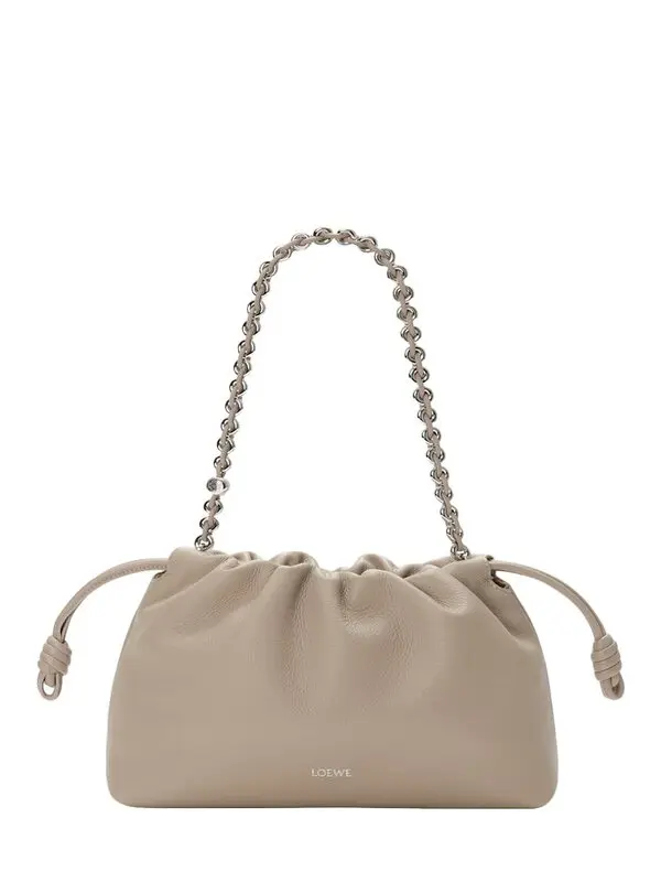 Loewe Flamenco Medium Shoulder Bag - Clay