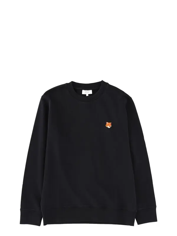 Maison Kitsuné Fox Head Sweatshirt - Black