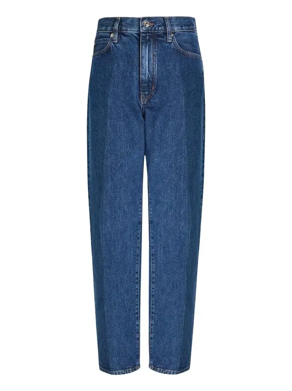 FRAME The Neat Tapered-leg Jeans - Denim
