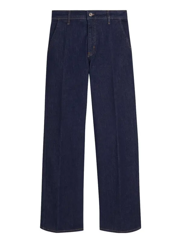 FRAME The Straight Trouser Straight-leg Jeans - Denim